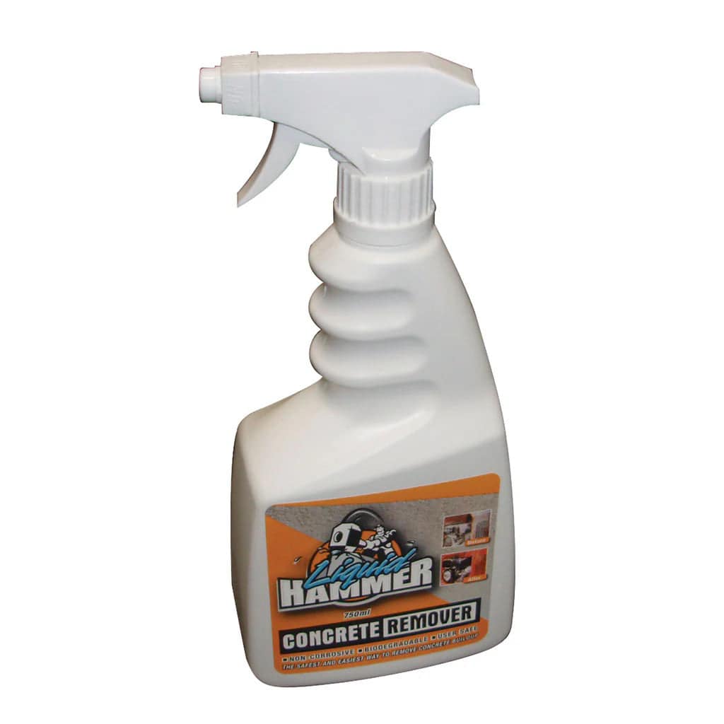 LIQUID HAMMER 750ML TRIGGER BOTTLE-Demosaw cement build up remover ...